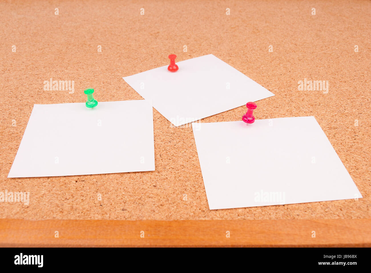 Office Cork Board for notes Stock Photo - Alamy