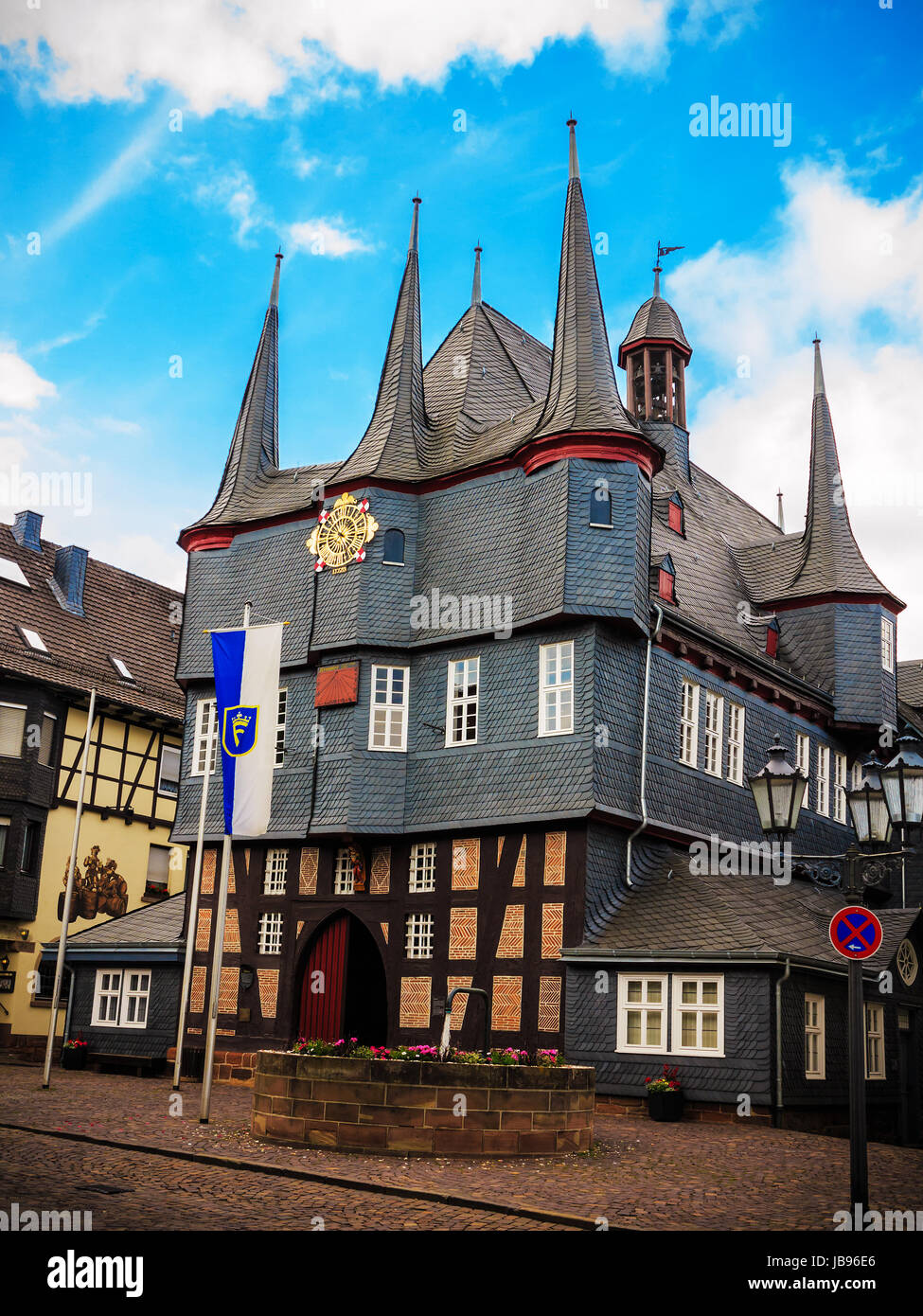 House Frankenberg Hesse Germany Stock Photos & House Frankenberg Hesse ...