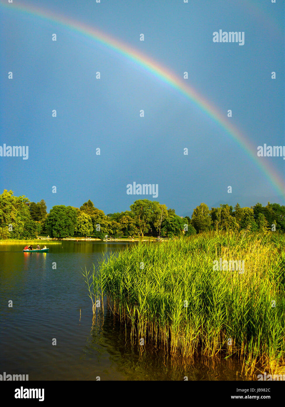 rain clouds reed Stock Photo - Alamy