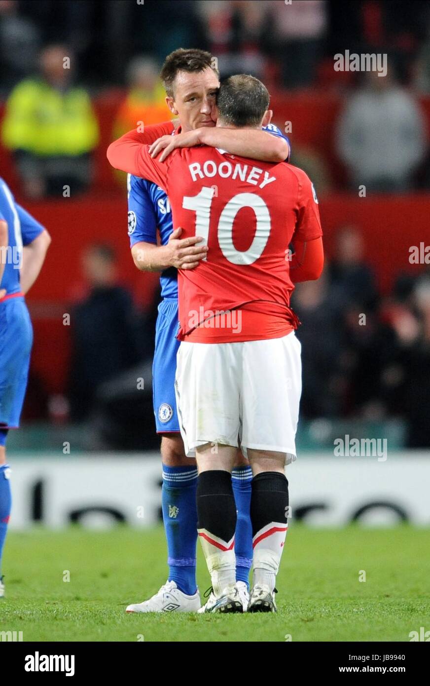 JOHN TERRY , WAYNE ROONEY, MANCHESTER UTD V CHELSEA, CHAMPIONS LEAGUE ...