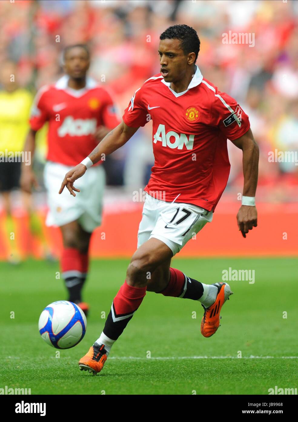 NANI MANCHESTER UNITED FC WEMBLEY STADIUM LONDON ENGLAND 16 April 2011 ...