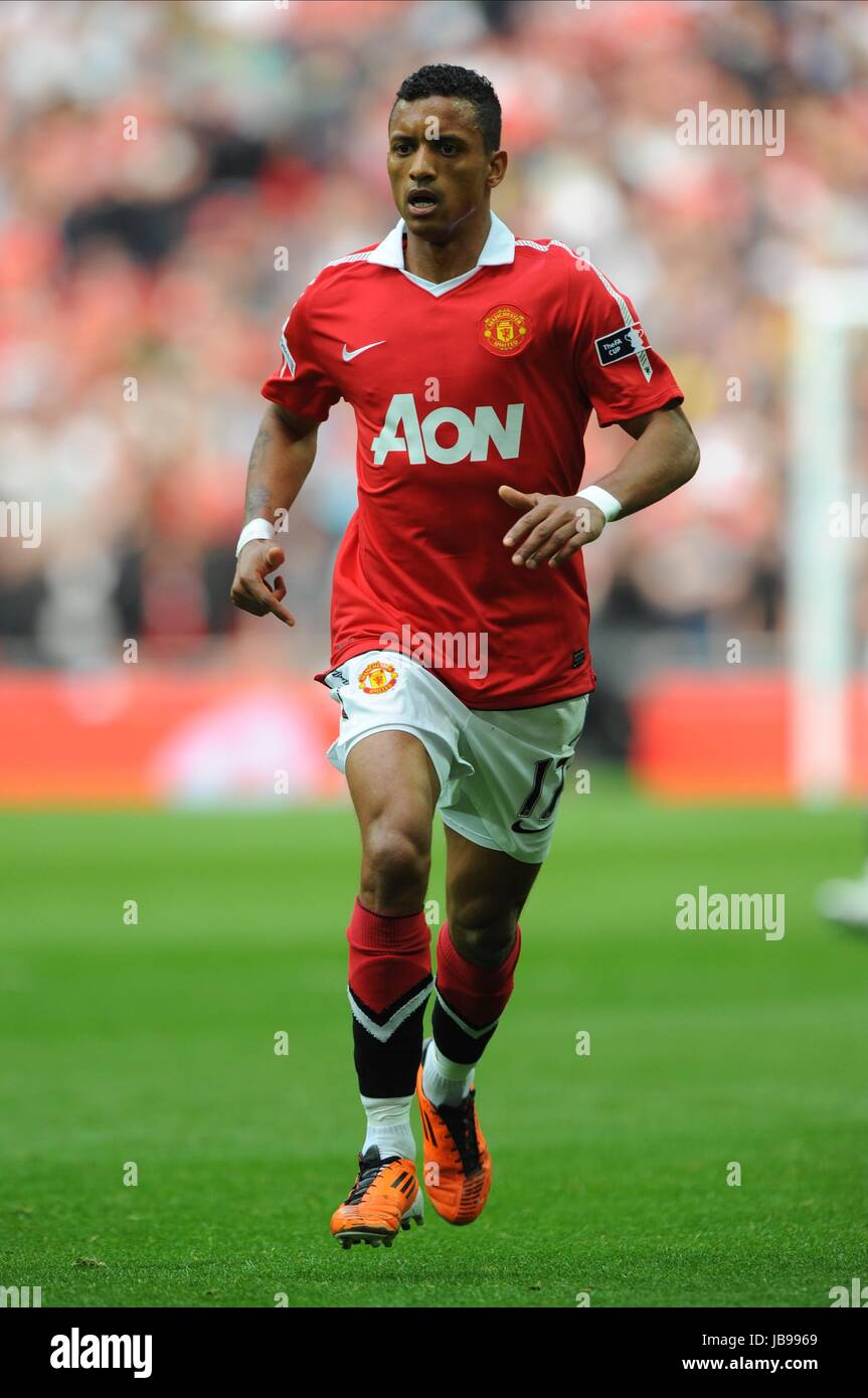 NANI MANCHESTER UNITED FC WEMBLEY STADIUM LONDON ENGLAND 16 April 2011 ...