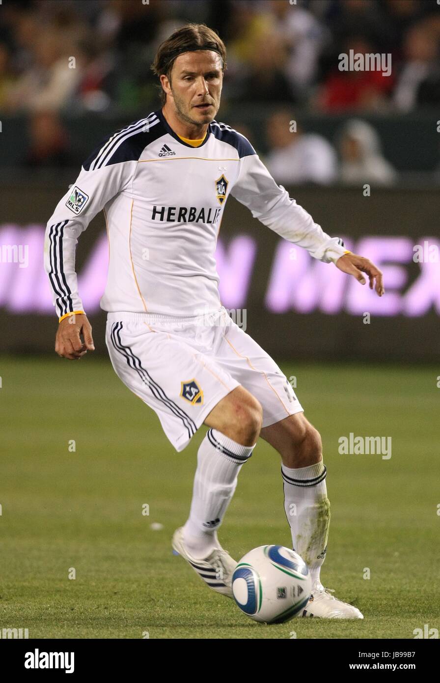 DAVID BECKHAM LA GALAXY CARSON LOS ANGELES CALIFORNIA USA 23 April 2011 ...