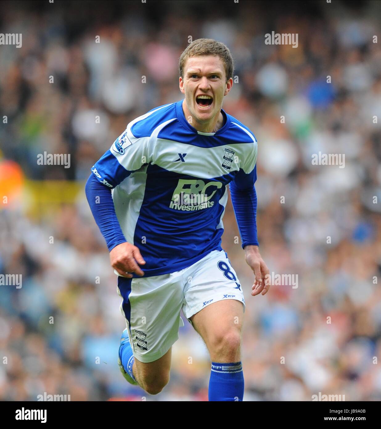 CRAIG GARDNER CELEBRATES HIS G BIRMINGHAM CITY FC WHITE HART LANE ...