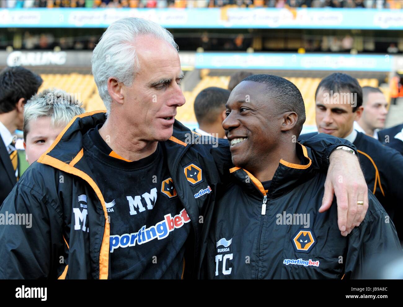 MICK MCCARTHY TERRY CONNOR WOLVES V BLACKBURN ROVE WOLVES V BLACKBURN ...