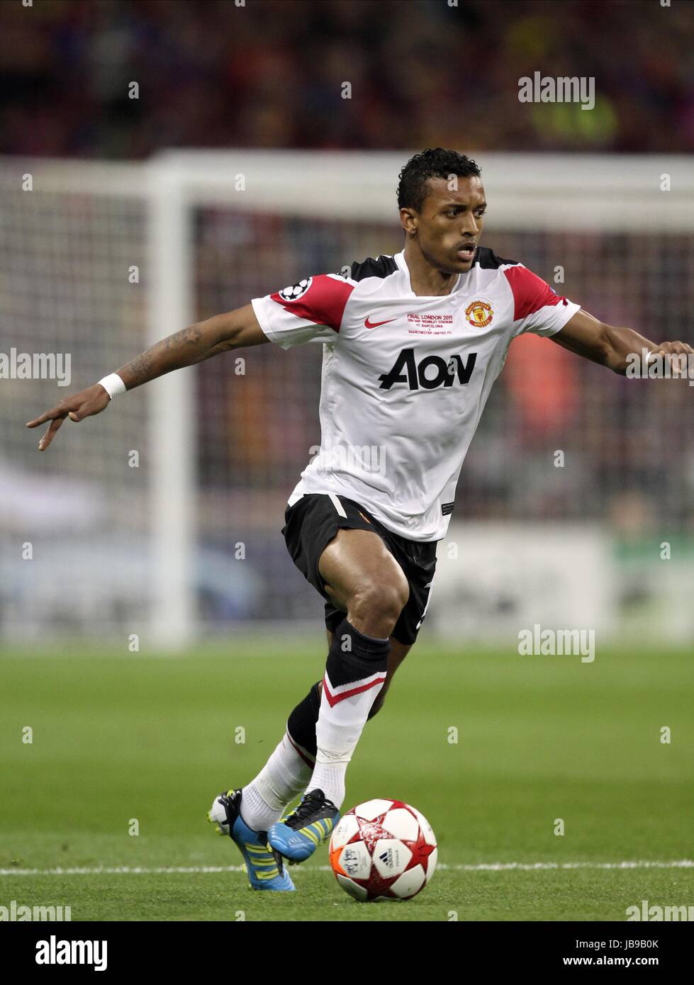 NANI MANCHESTER UNITED FC MANCHESTER UNITED FC WEMBLEY STADIUM LONDON ...