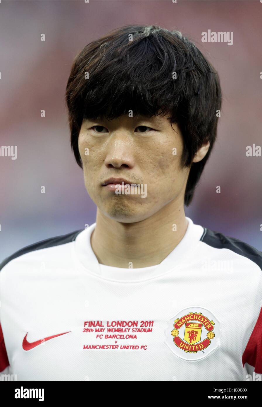 PARK JI-SUNG MANCHESTER UNITED FC MANCHESTER UNITED FC WEMBLEY STADIUM LONDON ENGLAND 28 May ...