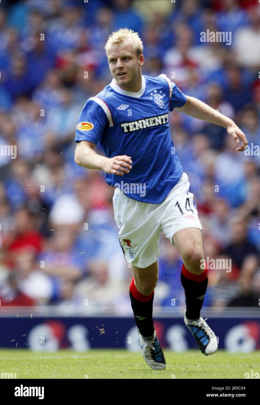 STEVEN NAISMITH RANGERS V HEARTS FC IBROX GLASGOW SCOTLAND 23 July 2011 ...