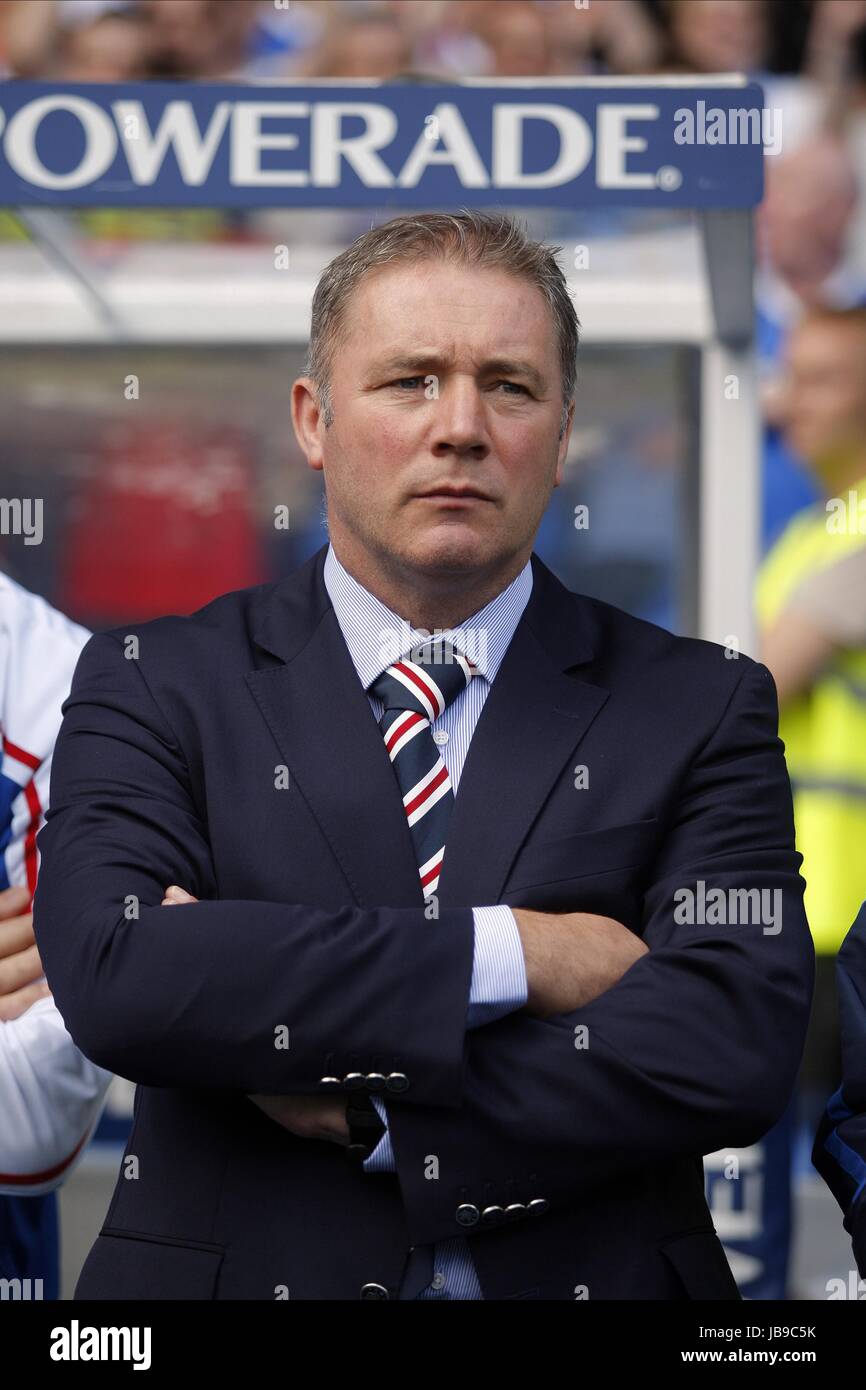 ALLY MCCOIST GLASGOW RANGERS FC MANAGER GLASGOW RANGERS FC MANAGER ...