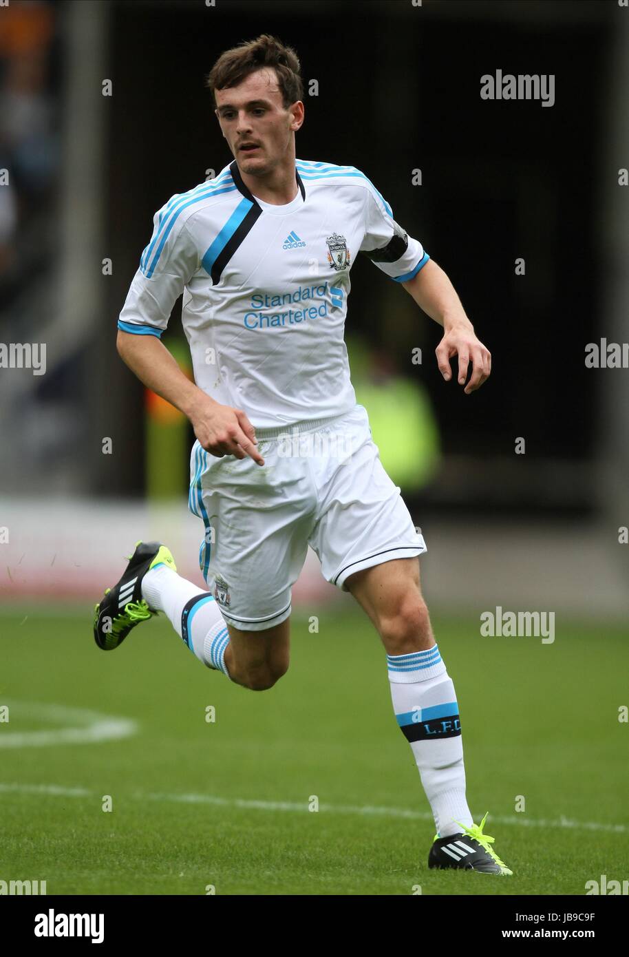 JACK ROBINSON LIVERPOOL FC LIVERPOOL FC KC STADIUM HULL ENGLAND 23 July ...