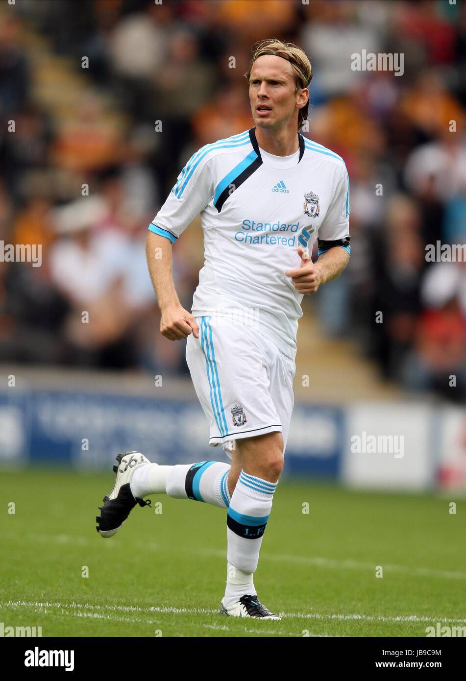 CHRISTIAN POULSEN LIVERPOOL FC LIVERPOOL FC KC STADIUM HULL ENGLAND 23 ...
