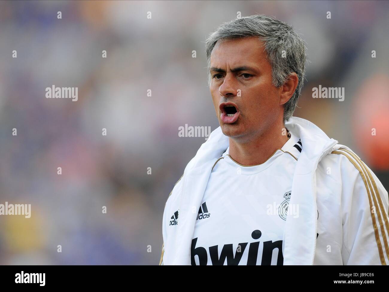 JOSE MOURINHO REAL MADRID MANAGER REAL MADRID MANAGER KING POWER ...