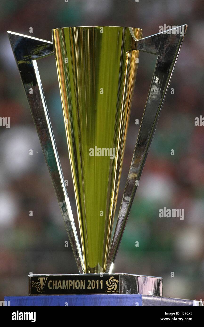 CONCACAF GOLD CUP FOOTBALL TROPHY PASADENA LOS ANGELES CALIFORNIA USA ...