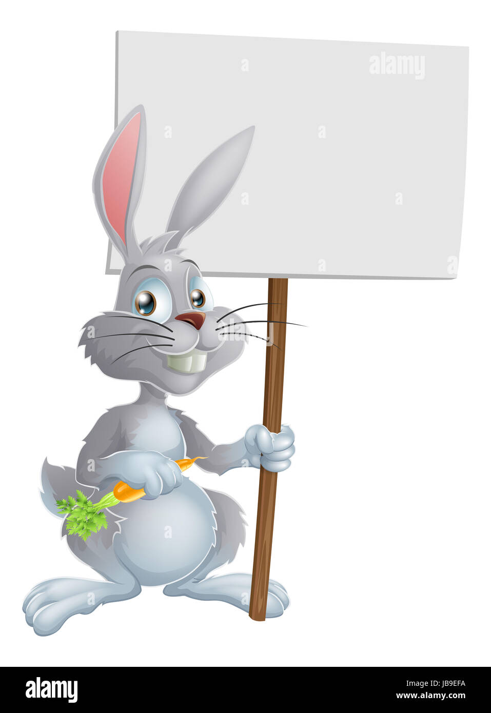 Cartoon illustration funny rabit animal hi-res stock photography and ...