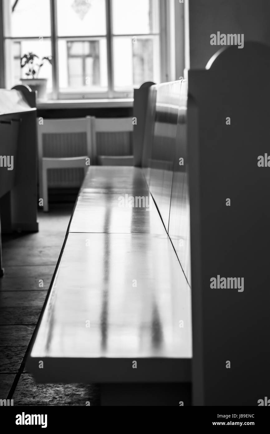 Black church congregation Black and White Stock Photos & Images - Alamy