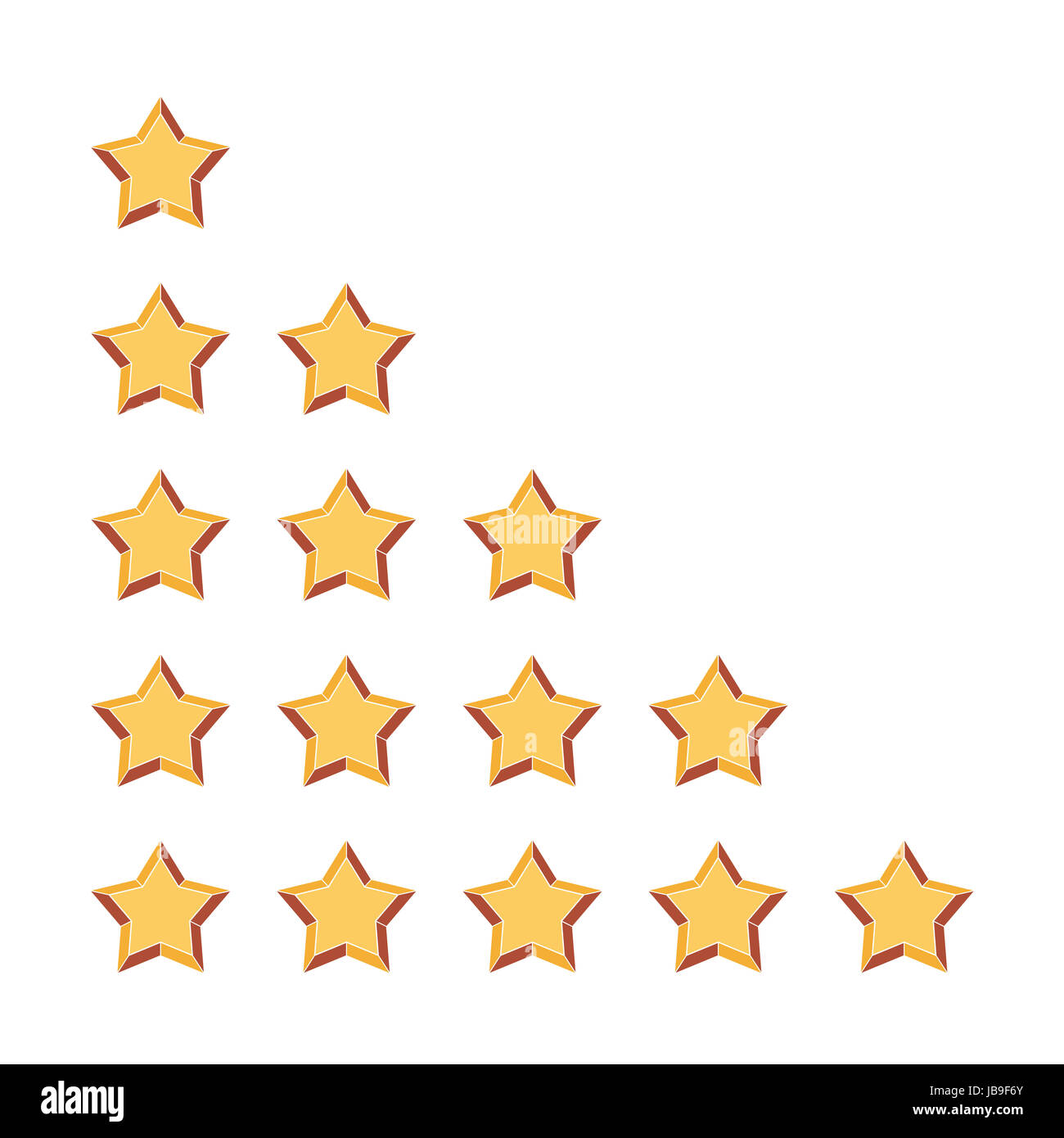 Five stars rating Stock Photo - Alamy