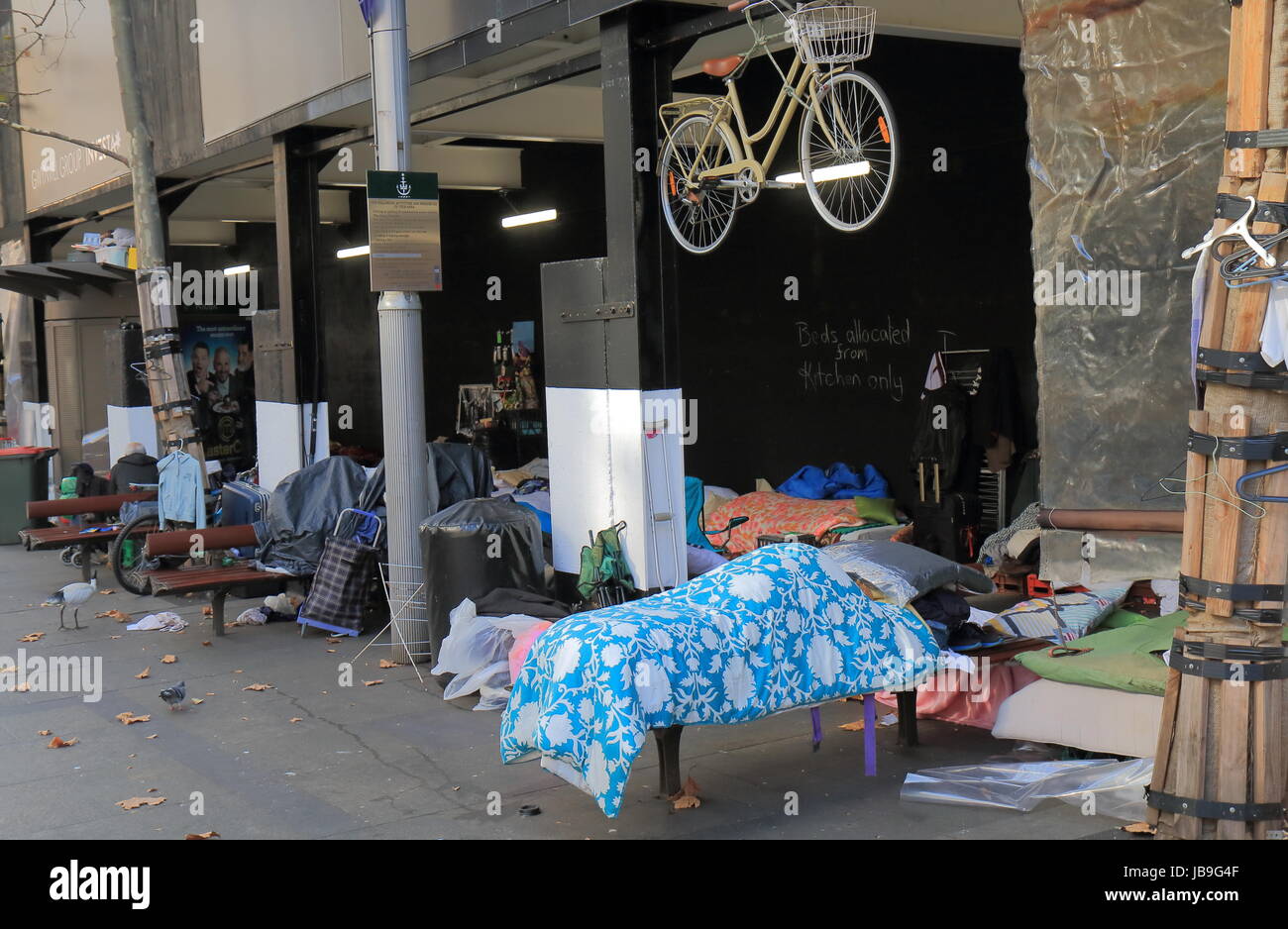 Homeless australia hi-res stock photography and images - Alamy