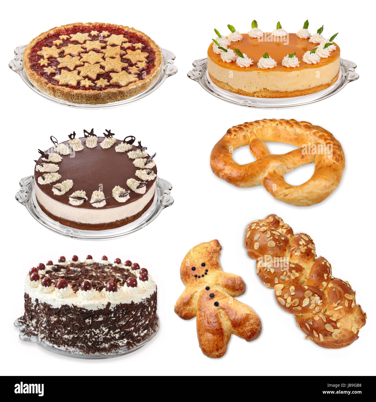 cakes and pastries pâtisserie Stock Photo - Alamy