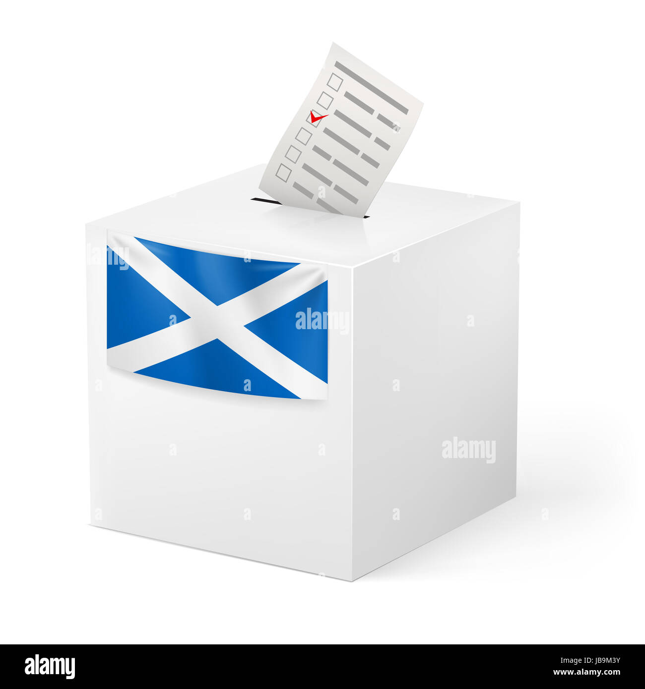 Ballot paper scotland hi-res stock photography and images - Alamy