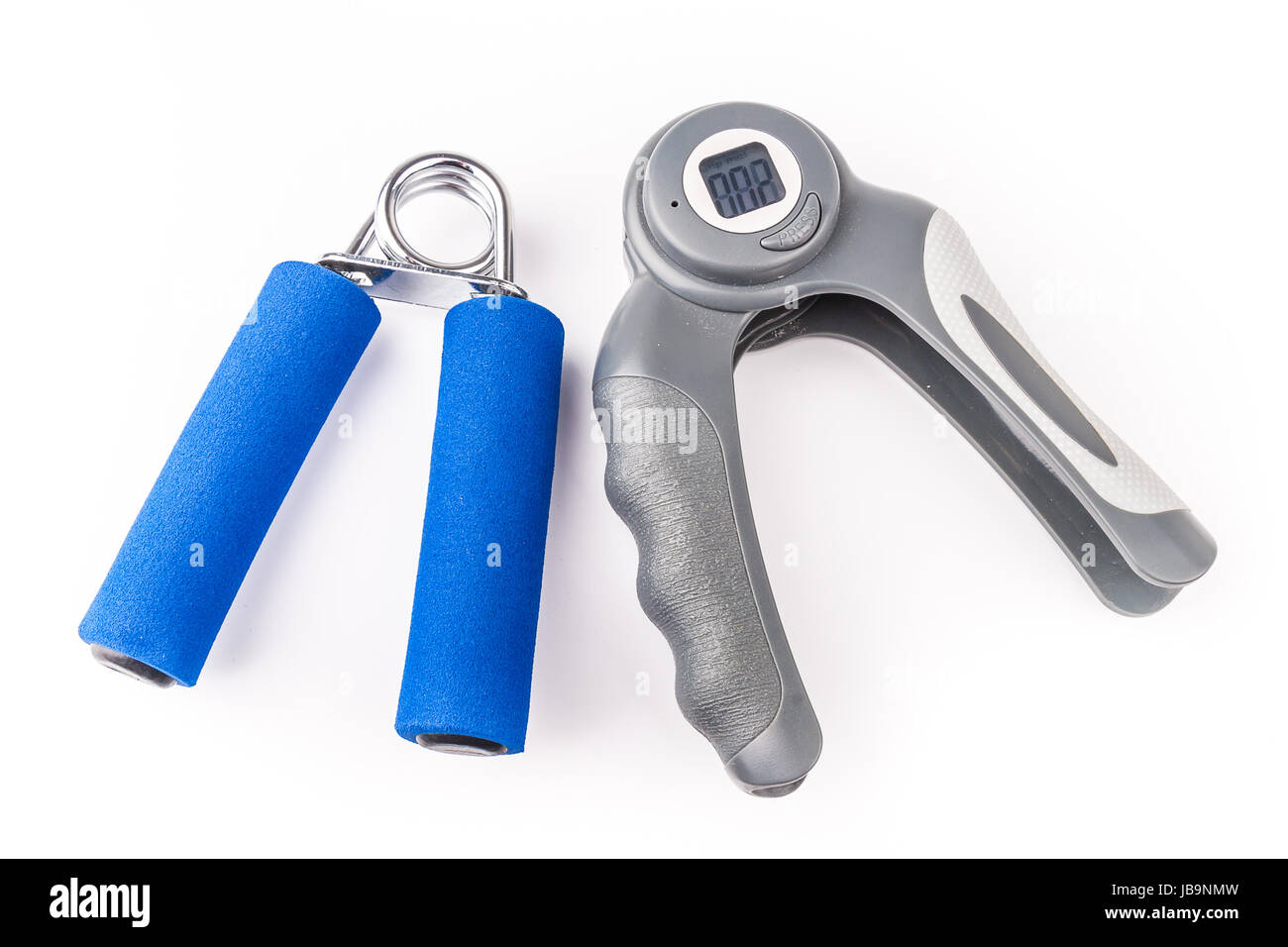 Hand Gripper isolated on white background Stock Photo - Alamy