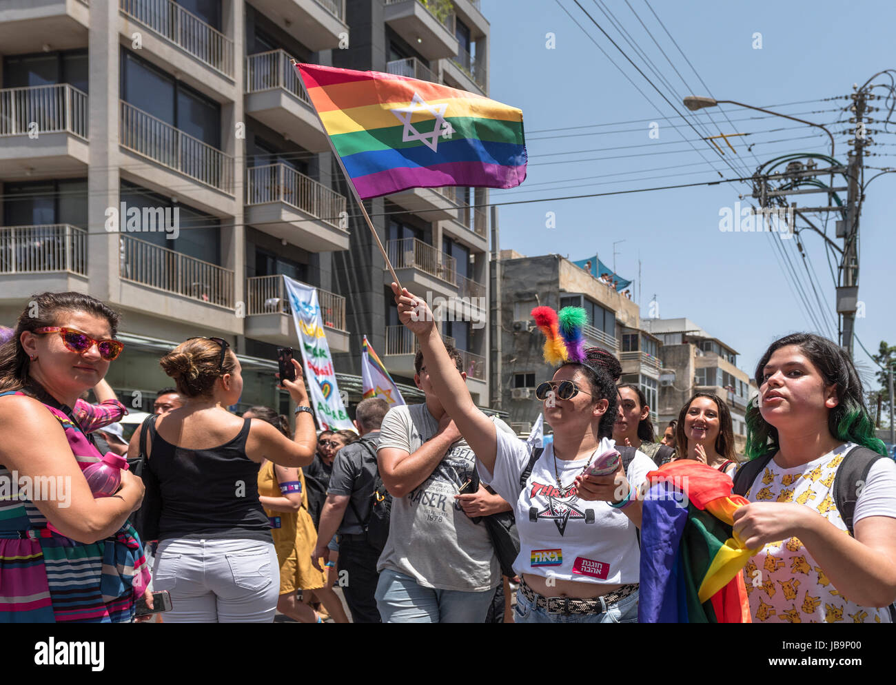 Israel tel aviv gay pride hi-res stock photography and images - Alamy