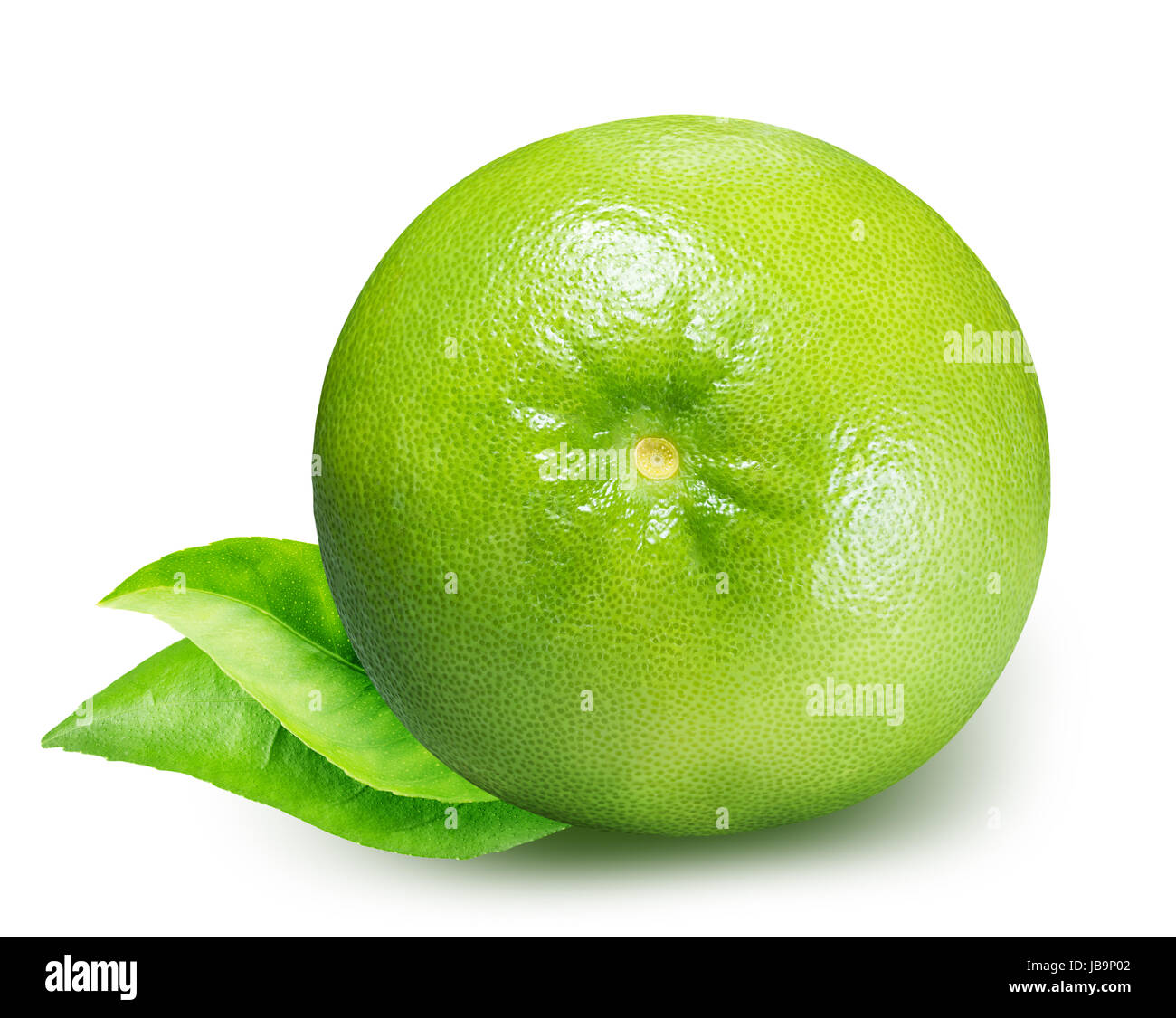 Sweetie, green grapefruit isolated on white background with clipping ...