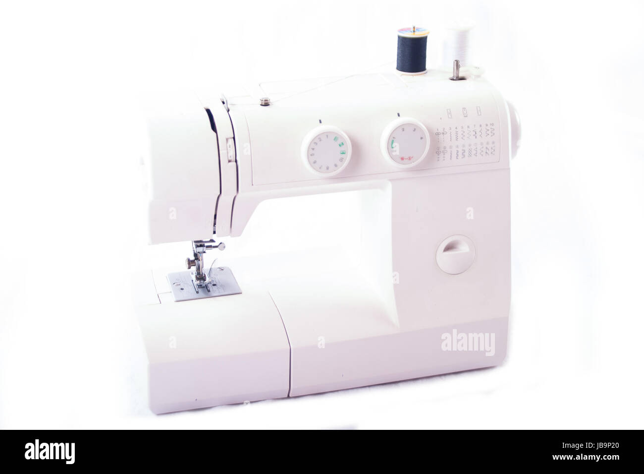 Leather sewing machine Cut Out Stock Images & Pictures - Alamy