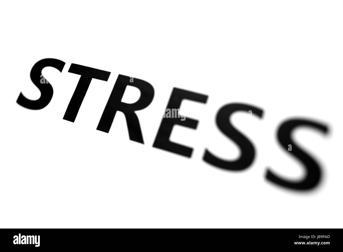 The word stress Black and White Stock Photos & Images - Alamy