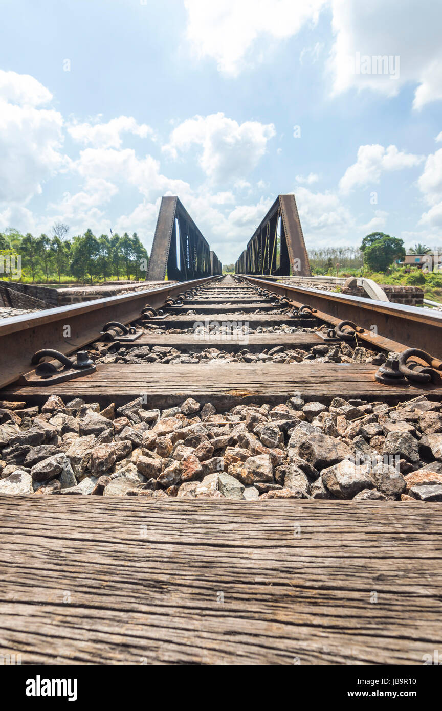 Old railway bridge Stock Photo - Alamy