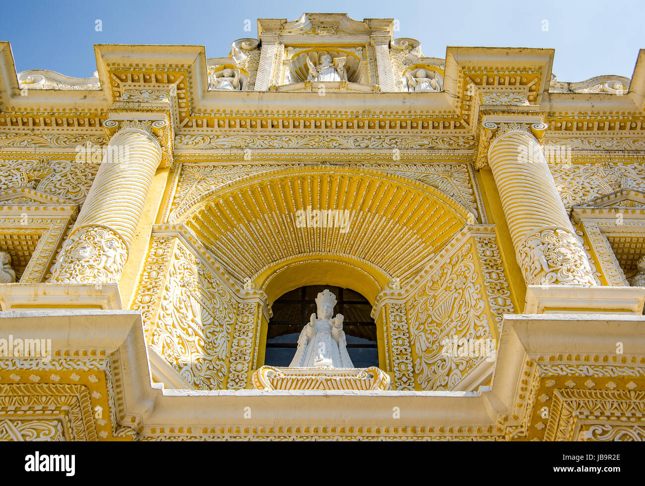 La Merced Church / Iglesia de La Merced, Antigua Guatemala Stock Photo ...