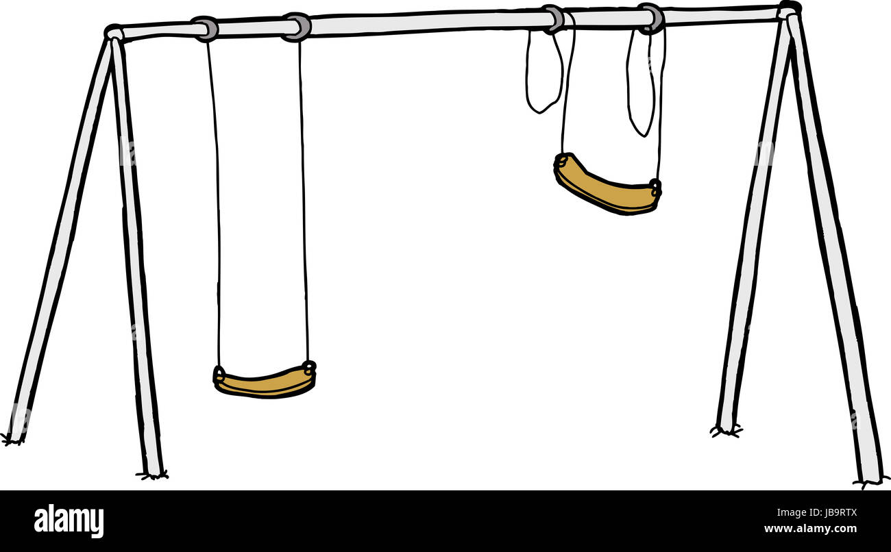 Steel swingset hi-res stock photography and images - Alamy