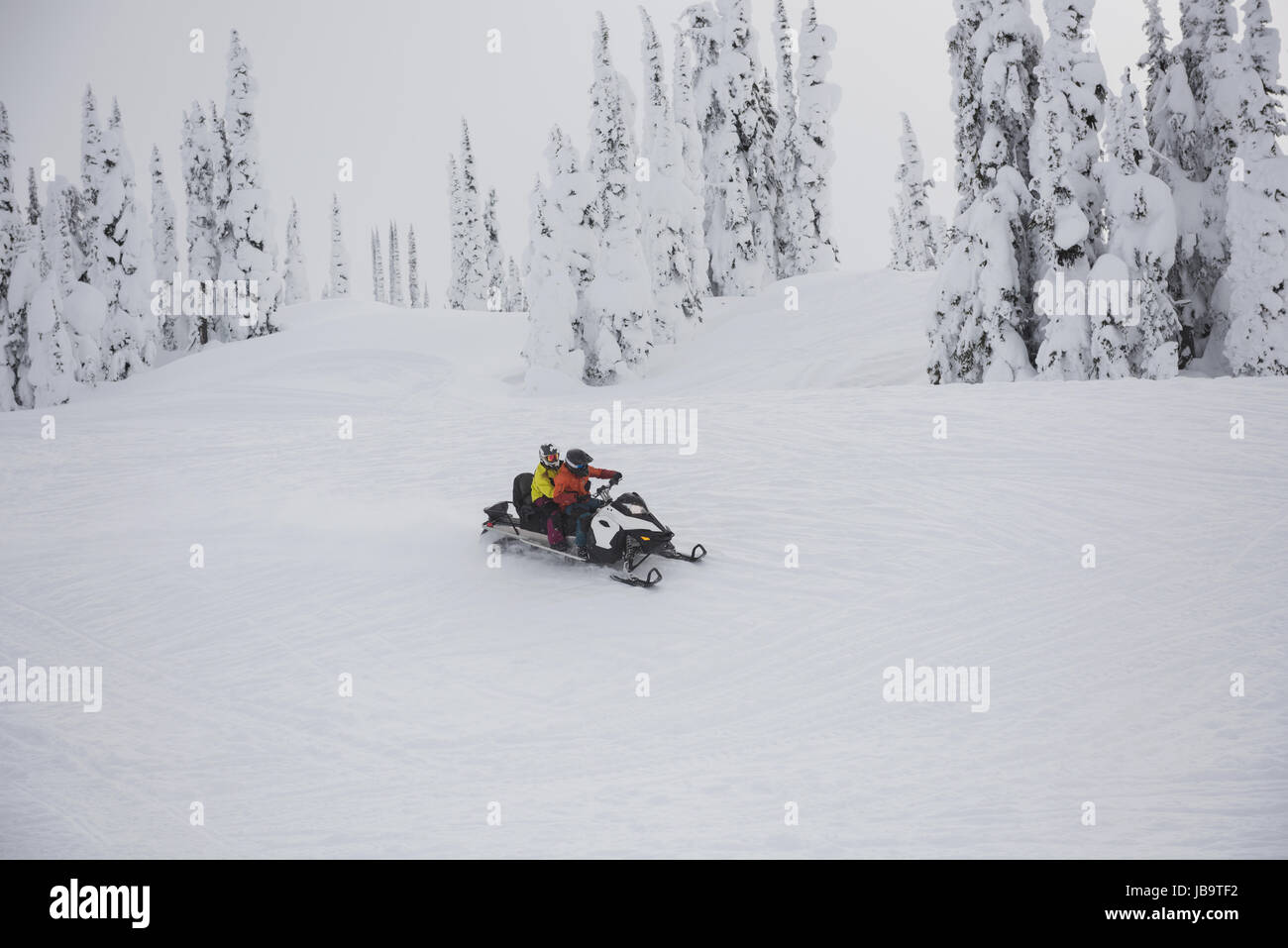 Snowmobiling alps hi-res stock photography and images - Alamy