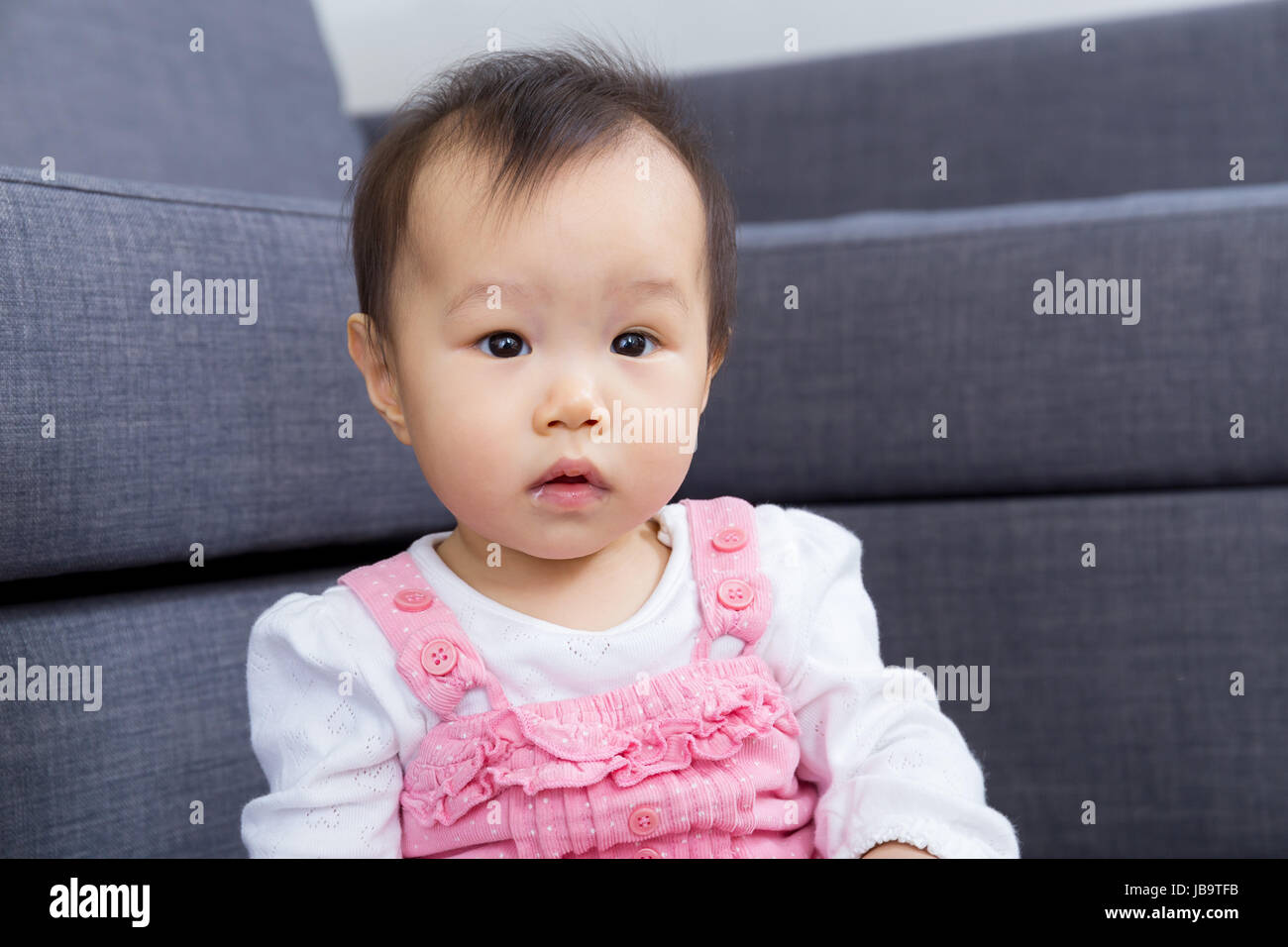 Asian baby at home Stock Photo - Alamy
