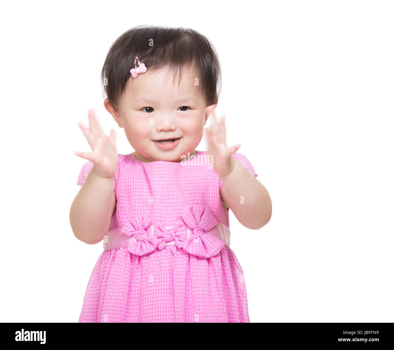 Korean girl clapping hi-res stock photography and images - Alamy