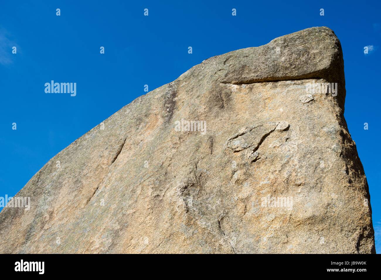 Rock formation in La Pedriza Natural Park, Madrid, Spain Stock Photo ...
