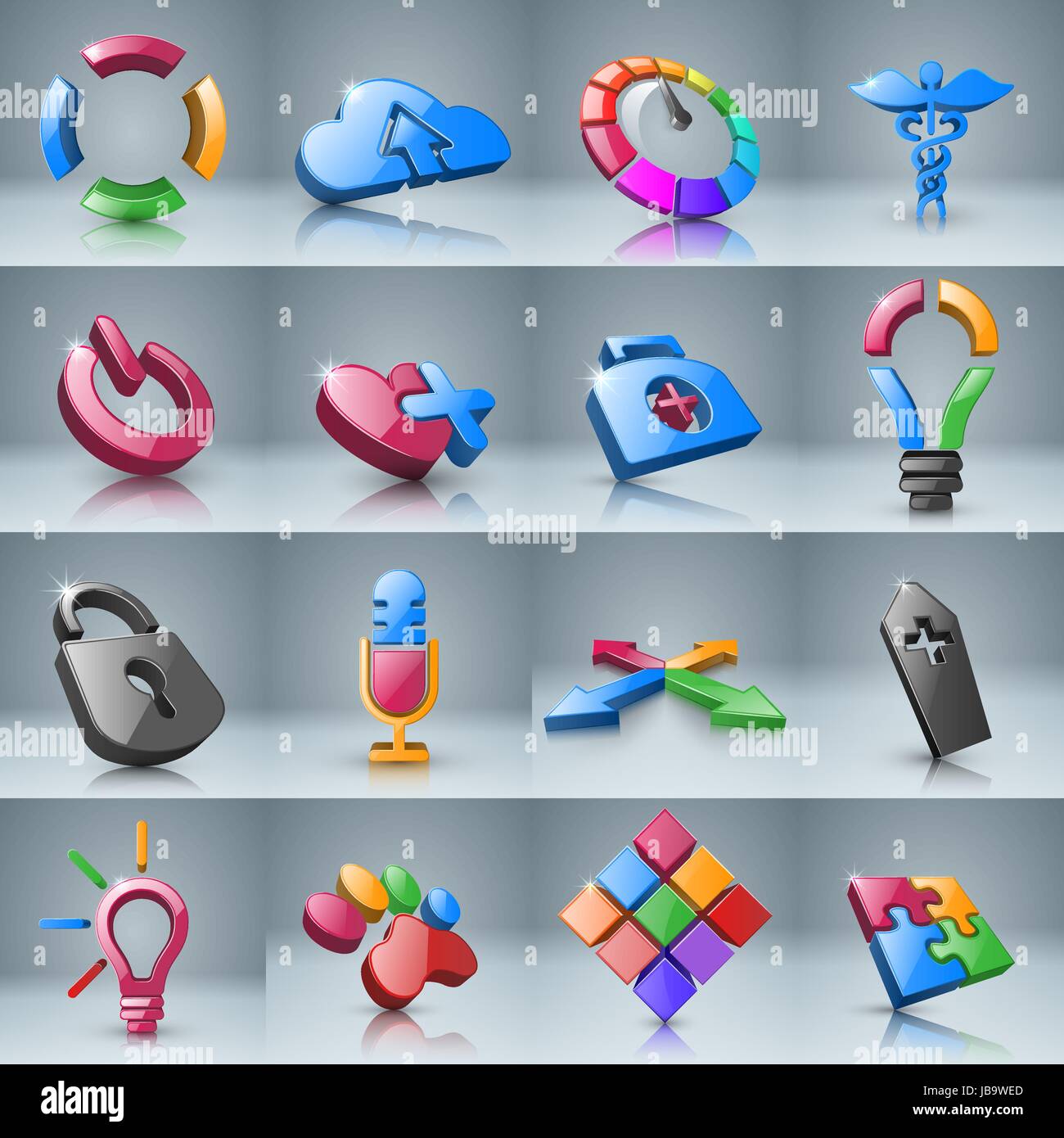 Set infographic 3d icon Stock Vector Image & Art - Alamy