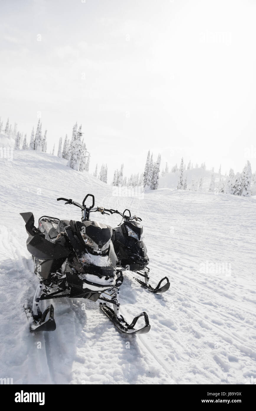 Snowmobiling alps hi-res stock photography and images - Alamy