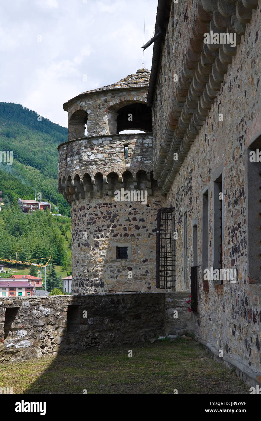 Castle of Bardi. Emilia-Romagna. Italy Stock Photo - Alamy