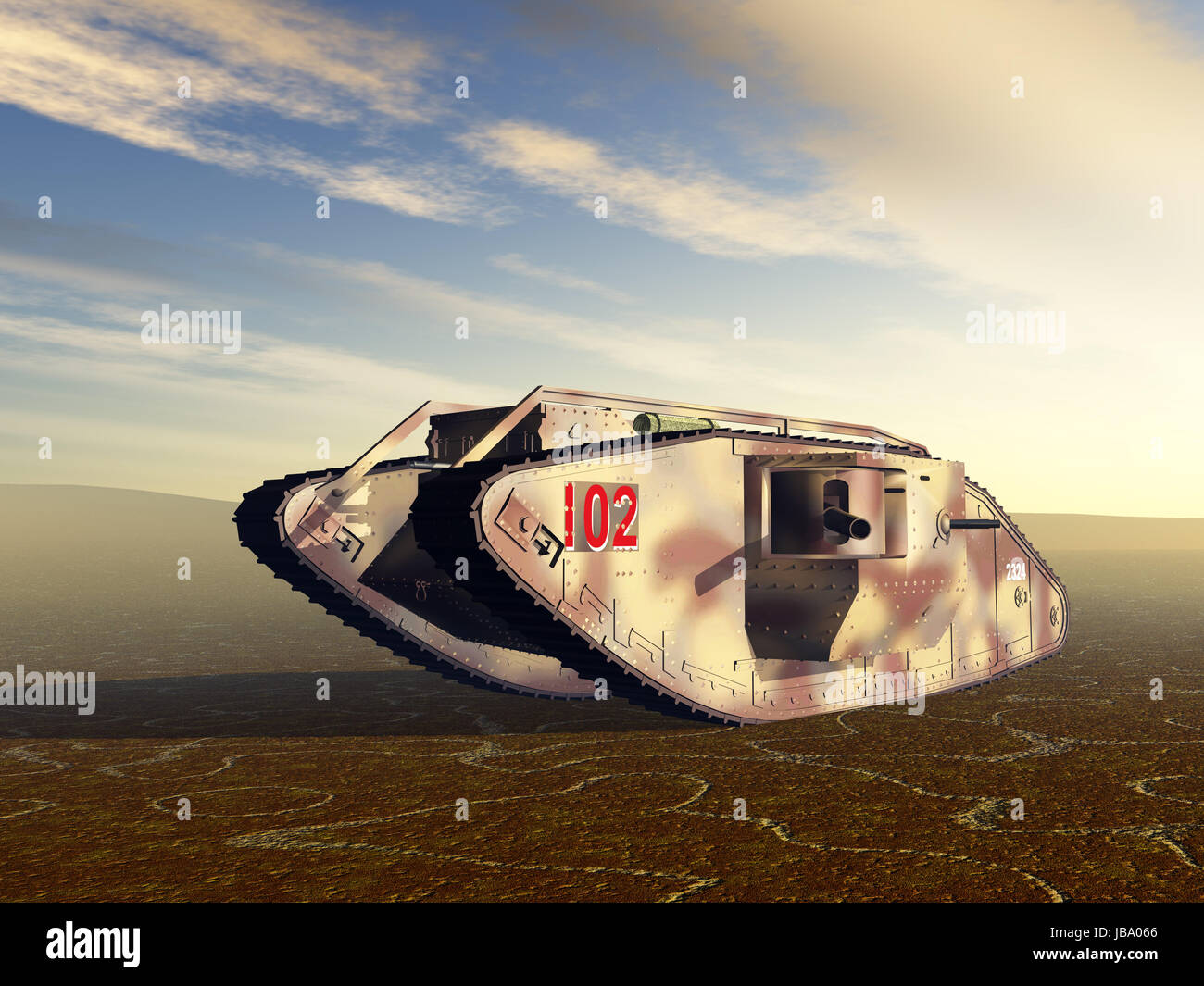 Mark 1 tank ww1 hi-res stock photography and images - Alamy