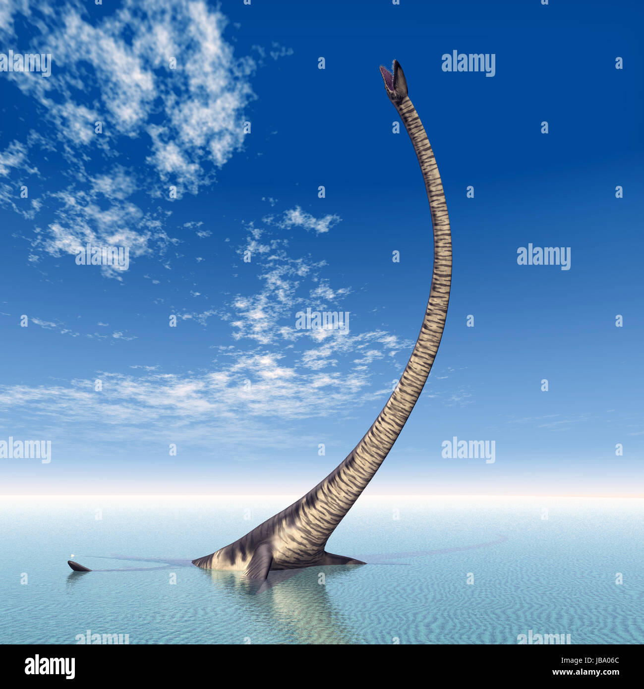 plesiosaur elasmosaurus Stock Photo - Alamy