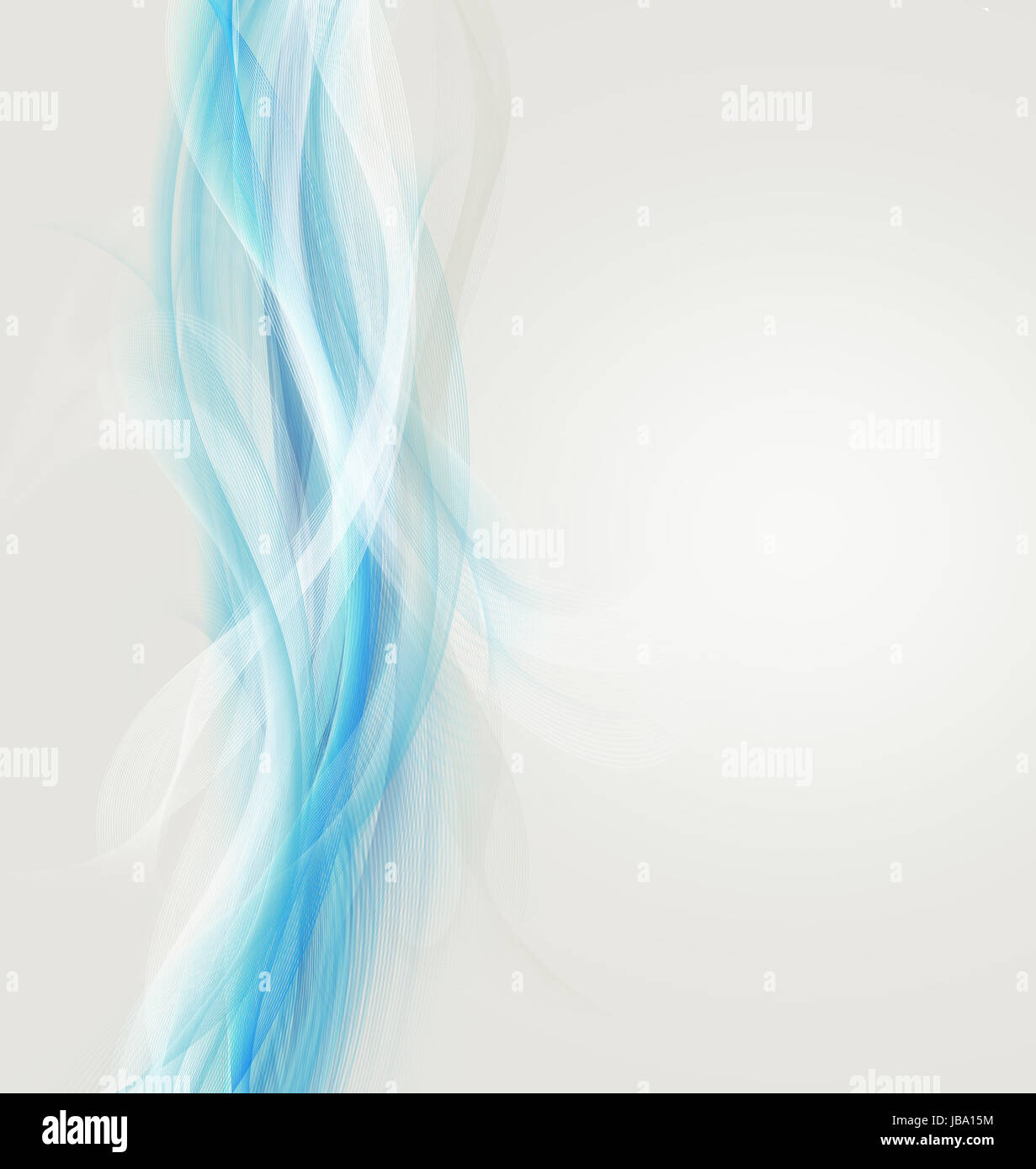 Abstract modern background with blue wave Stock Photo - Alamy