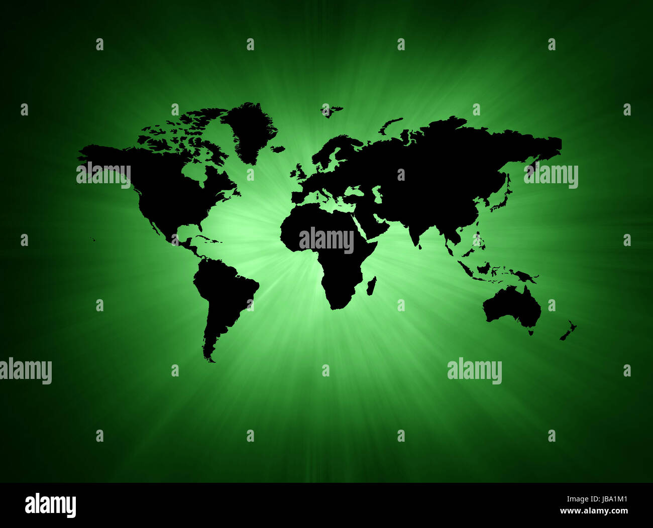 Abstract Background With World Map Stock Photo - Alamy