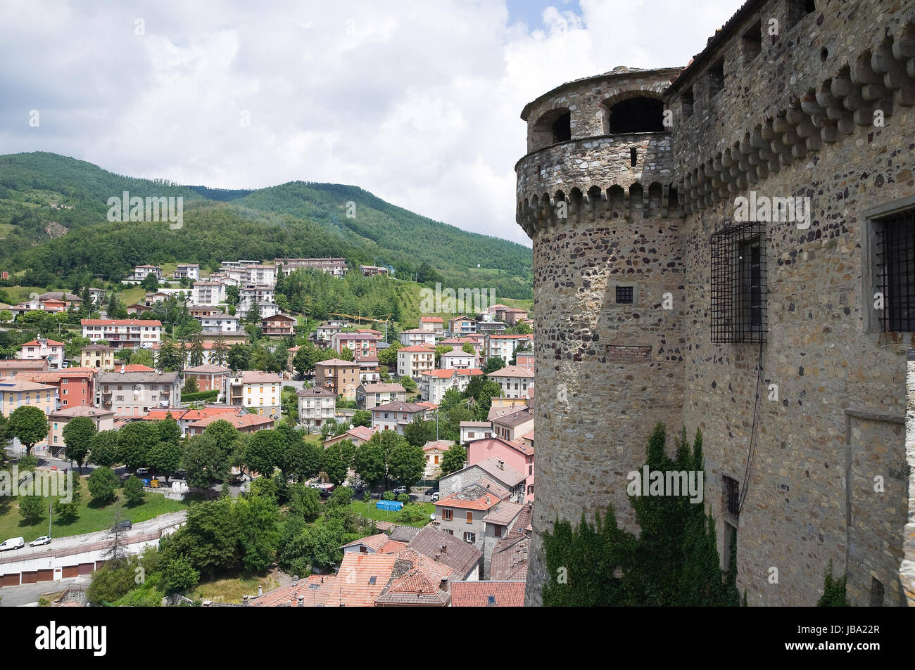 Bardi Castle. Emilia-Romagna. Italy Stock Photo - Alamy