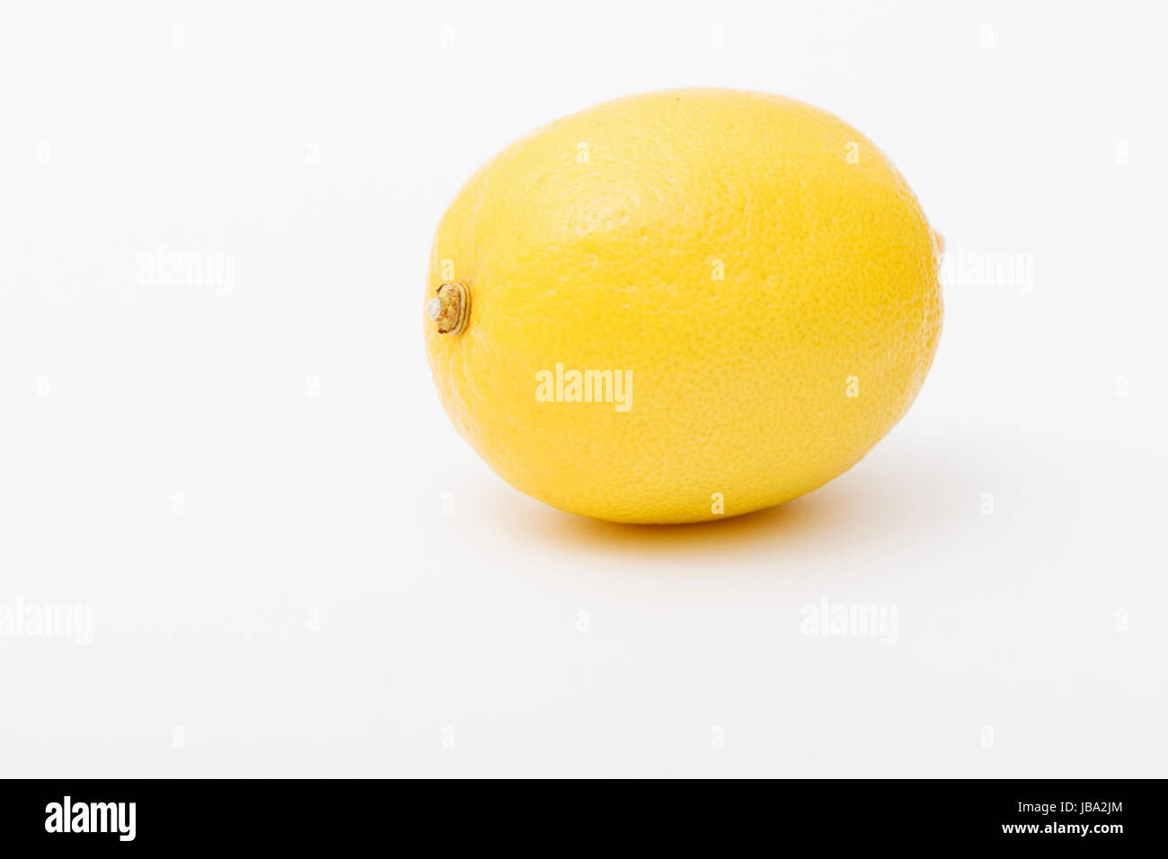 lemon on a light background. studio photo Stock Photo - Alamy