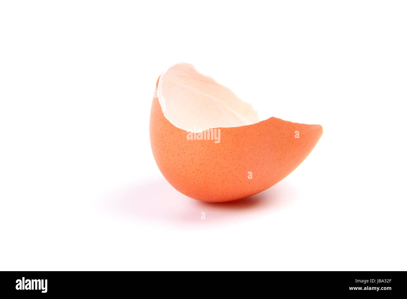 broken egg shell isolated on white background Stock Photo - Alamy