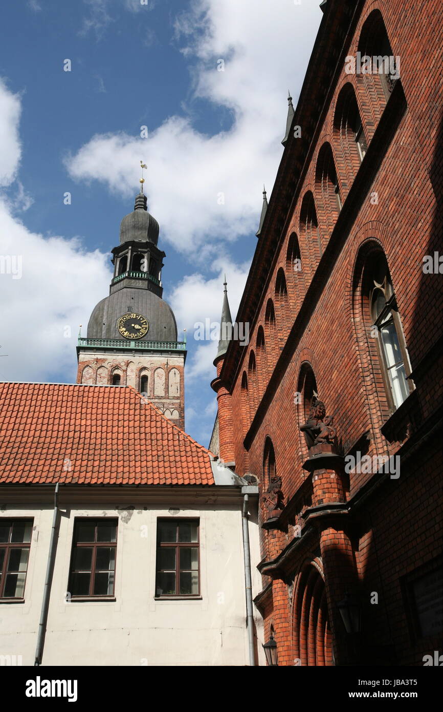 Europa, Osteuropa, Baltikum, Lettland, Riga, Altstadt, Gasse ...