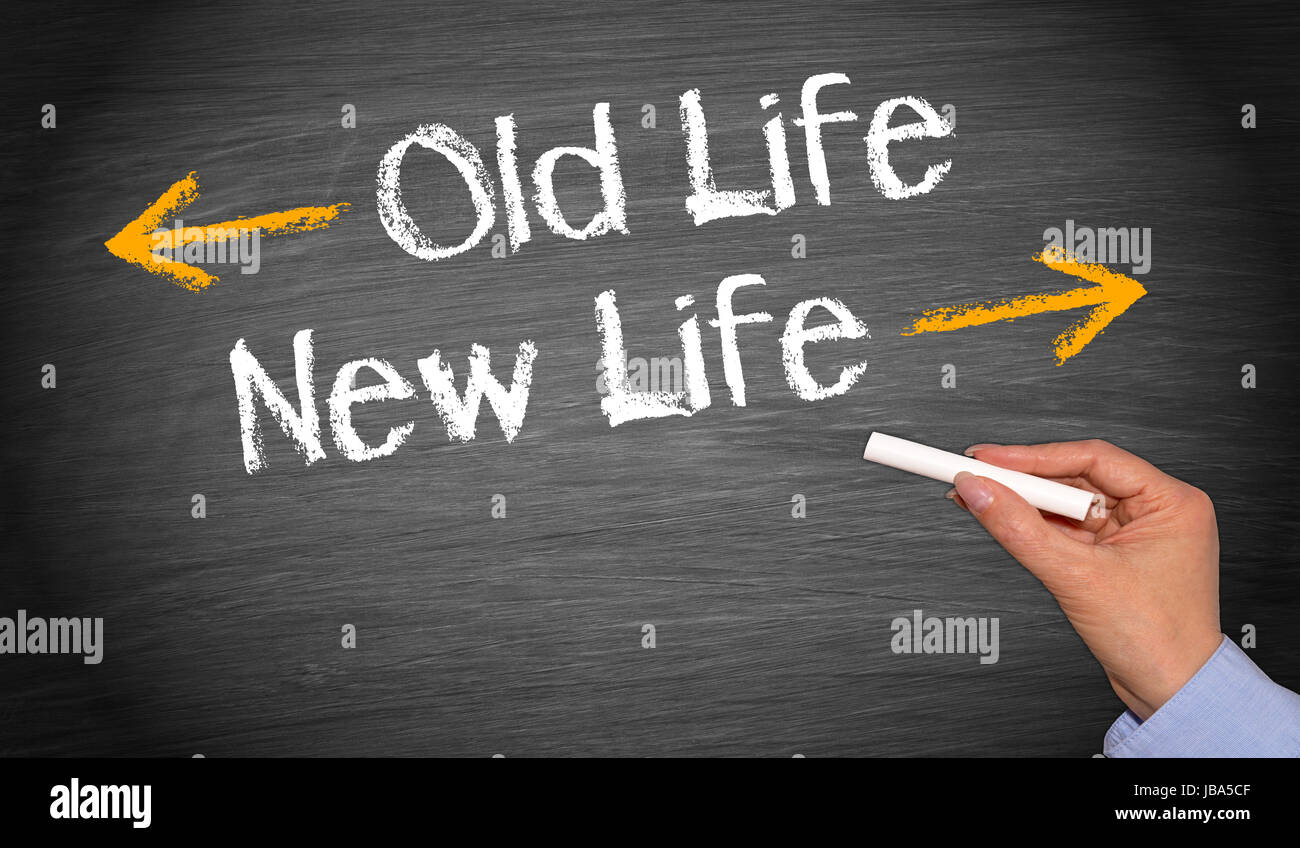 Old Life and New Life Stock Photo - Alamy