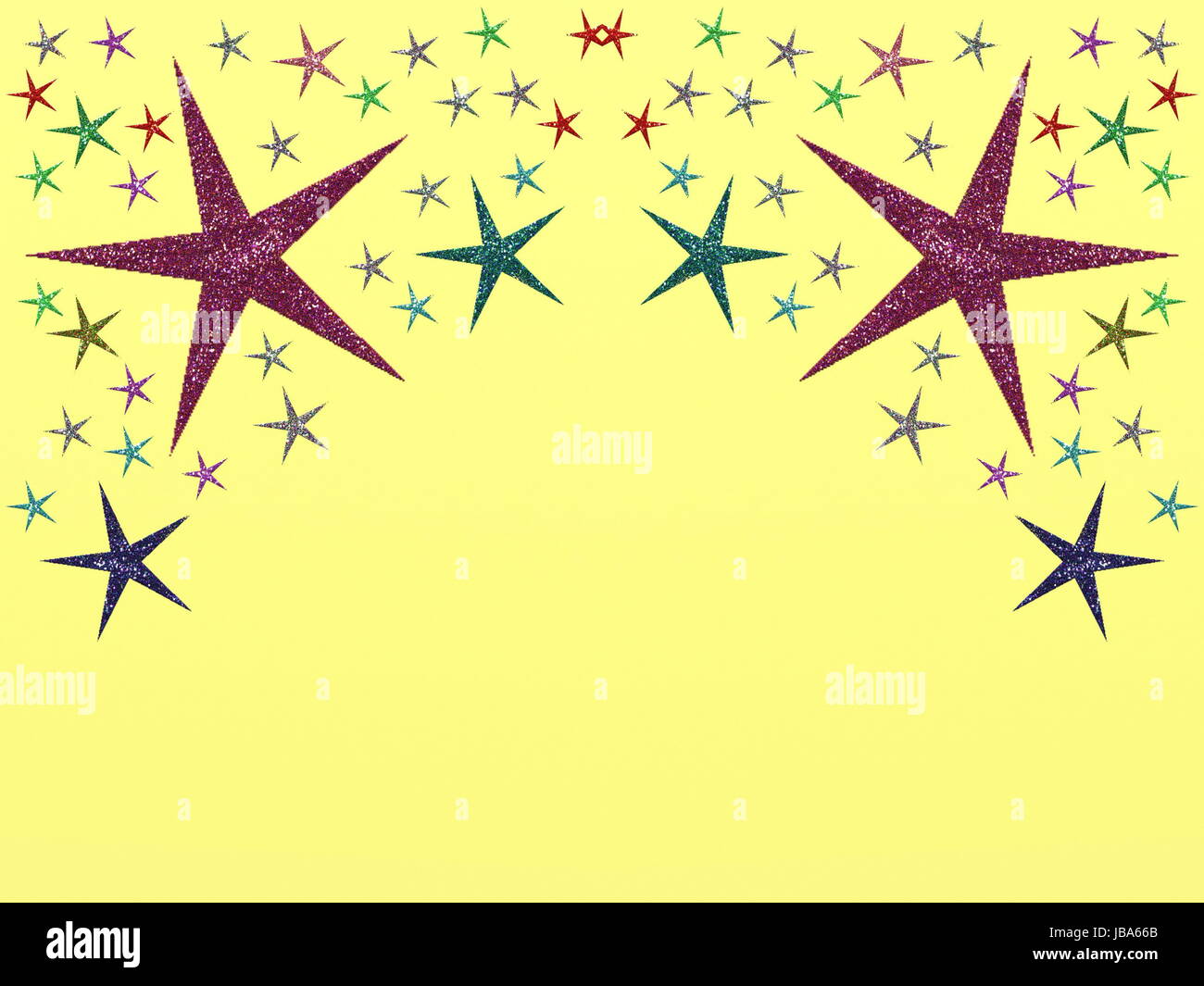 colored background with small pattern and small star Stock Photo - Alamy