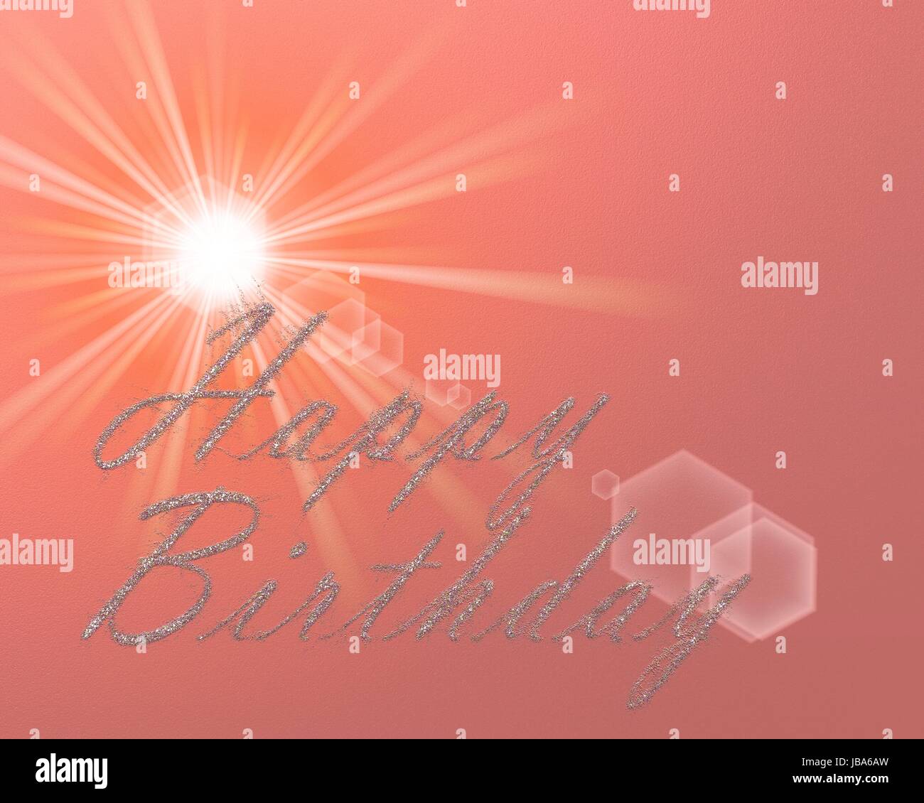 written letters,text,color happy birthday card Stock Photo - Alamy