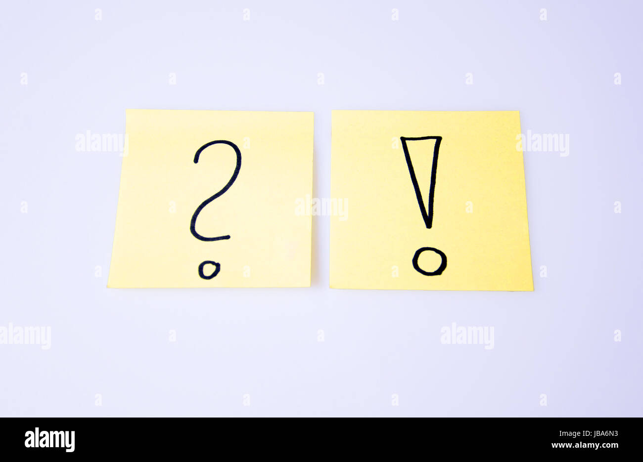 Handwriting writing exclamation mark hi-res stock photography and ...